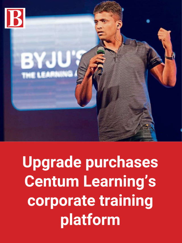 Upgrade purchases Centum Learning’s corporate training platform ...