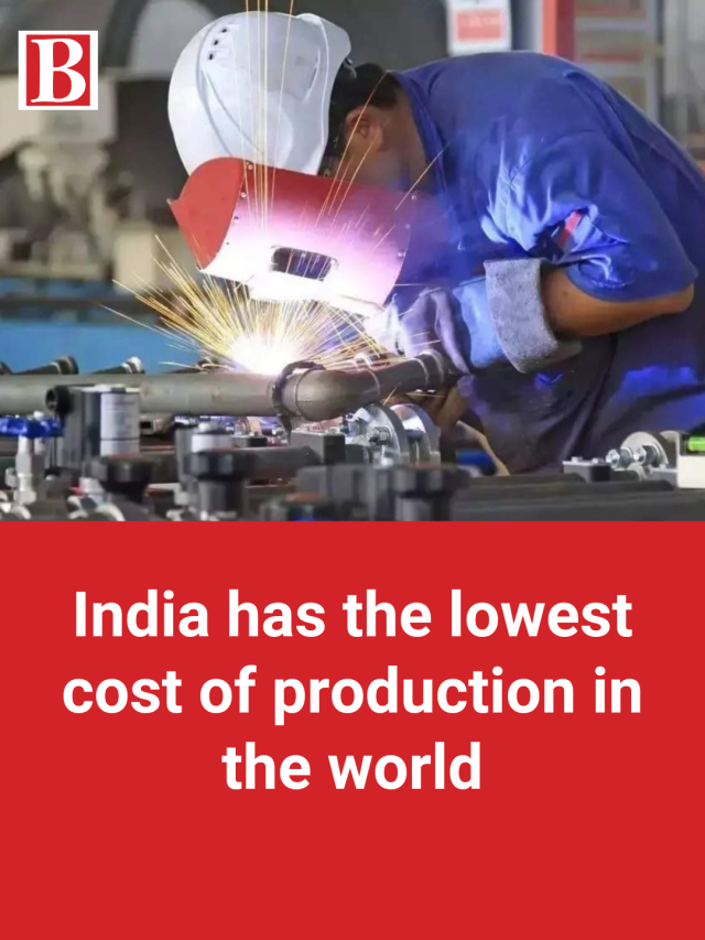 India has the lowest cost of production in the world | Business Outreach