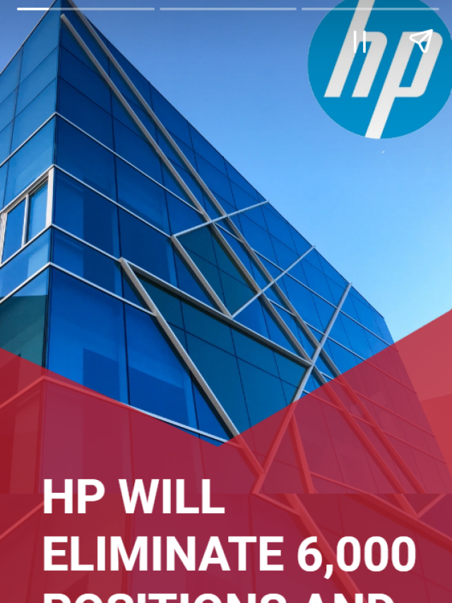 HP will eliminate 6,000 positions and 10% of its global staff ...