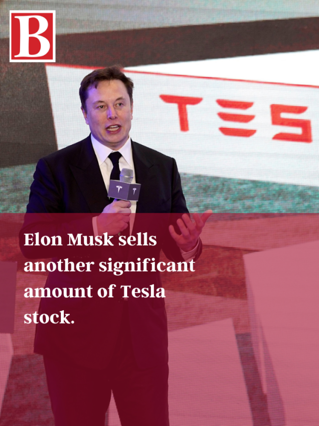 Elon Musk sells another significant amount of Tesla stock. | Business ... Elon Musk sells another significant amount of Tesla stock. | Business ...