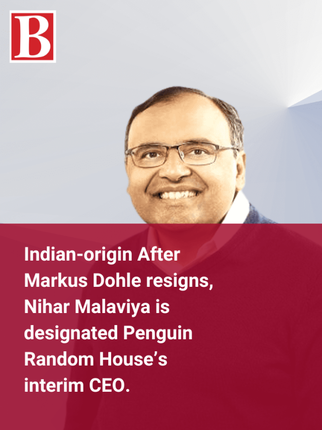 Indian-origin After Markus Dohle resigns, Nihar Malaviya is designated ...