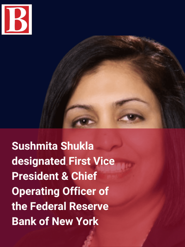Sushmita Shukla designated First Vice President & Chief Operating ...