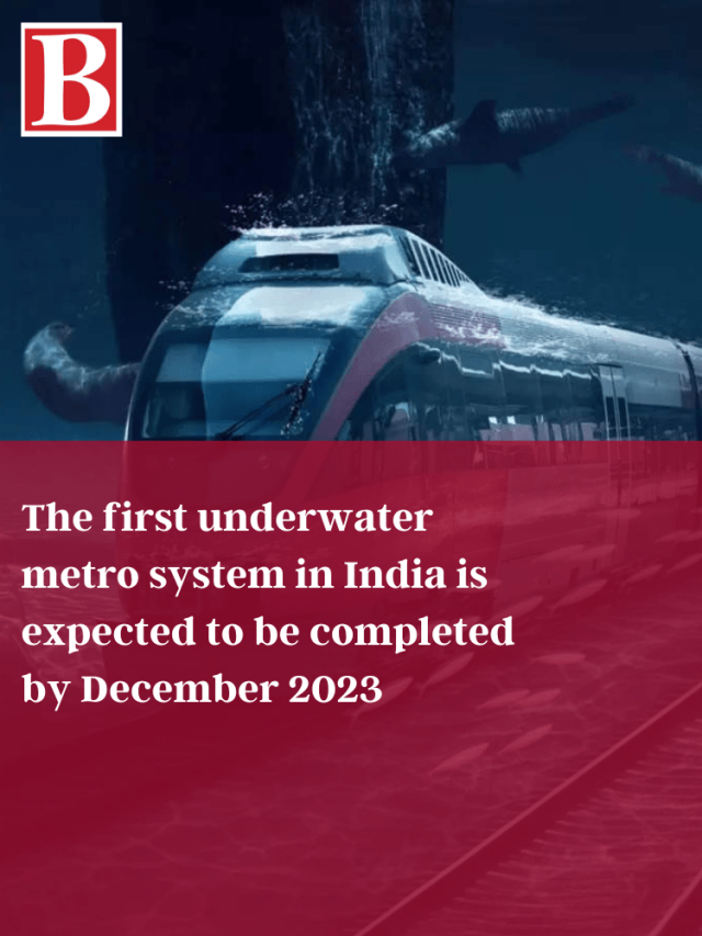 The first underwater metro system in India is expected to be completed ...