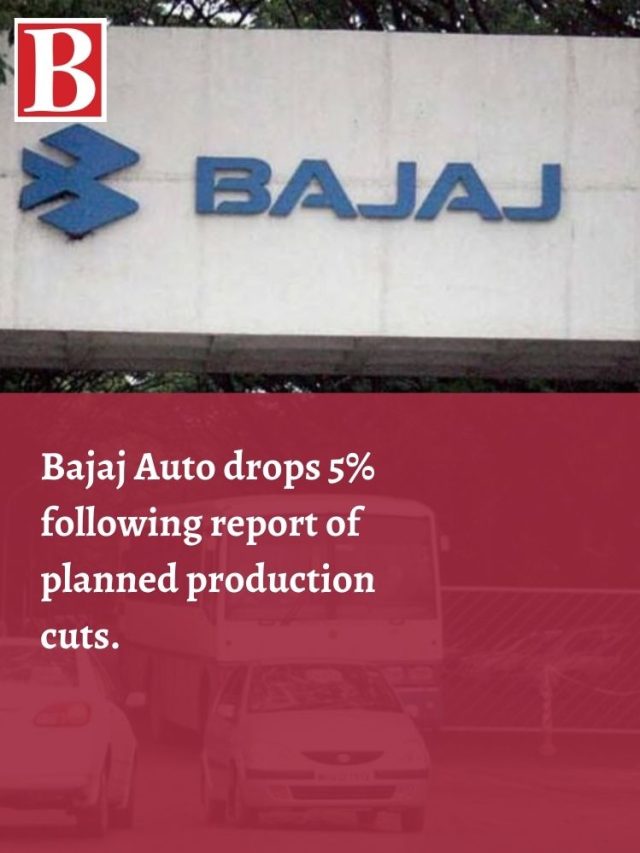 Bajaj Auto drops 5% following report of planned production cuts ...