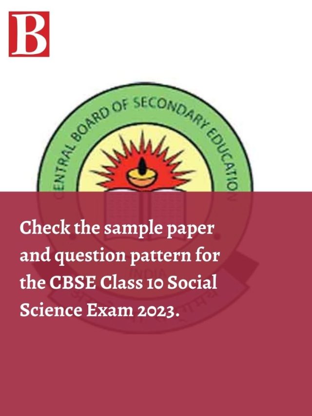 Check the sample paper and question pattern for the CBSE Class 10 ...
