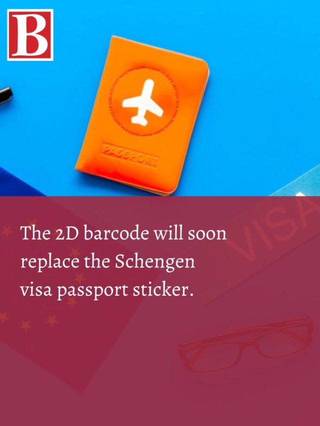 The 2D barcode will soon replace the Schengen visa passport sticker ...