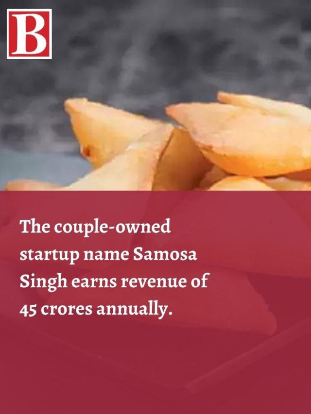 The couple-owned startup name Samosa Singh earns revenue of 45 crores ...