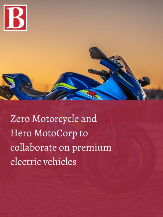 Zero Motorcycle and Hero MotoCorp to collaborate on premium electric vehicles | Business Outreach