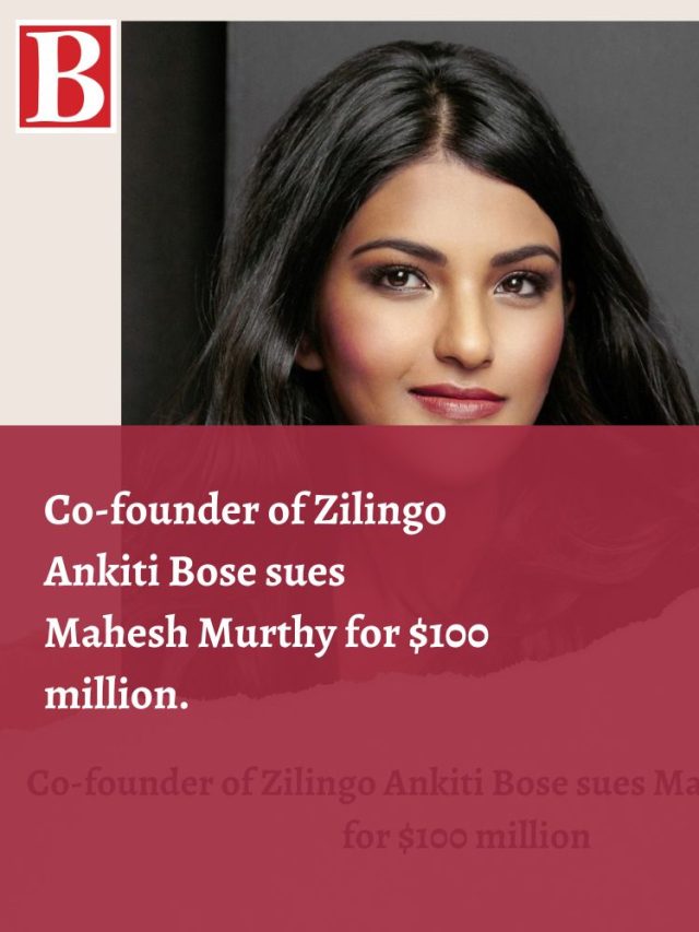 Co-founder of Zilingo Ankiti Bose sues Mahesh Murthy for $100 million ...