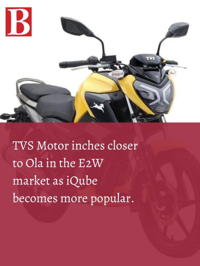 TVS Motor inches closer to Ola in the E2W market as iQube becomes more ...