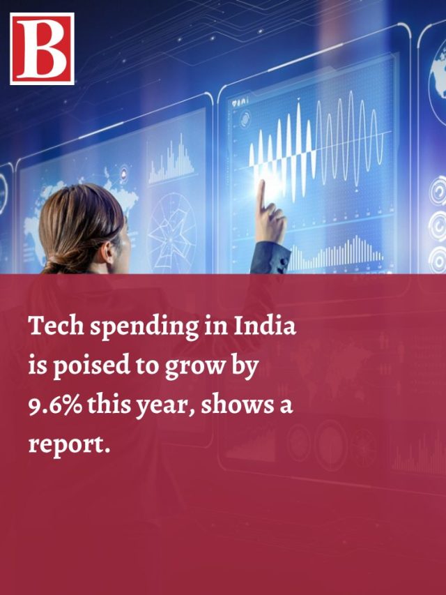 Tech spending in India is poised to grow by 9.6% this year, shows a ...