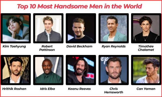 Top 10 Most Handsome Men in the World in 2026