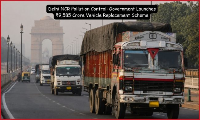 Delhi NCR Vehicle Scrappage Scheme Gets ₹9,585 Crore Approval